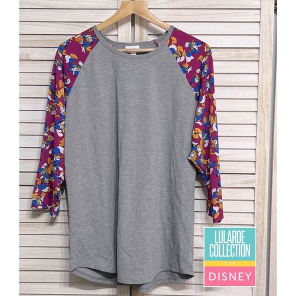 Disney | Tops | Nwt Rare Lularoe X Disney Donald Duck Randy Size 3xl ...